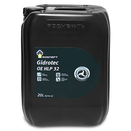 Rosneft Масло гидравлическое Rosneft Gidrotec OE HLP 32 минеральное 20 л