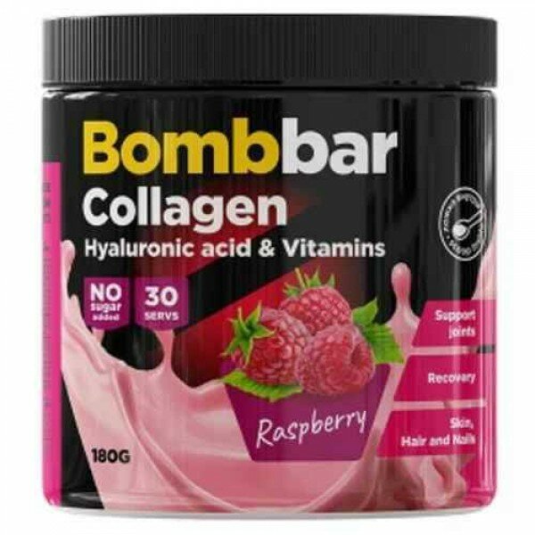 COLLAGEN Hyaluronic Acid and Vitamins 180 gr BB, малина