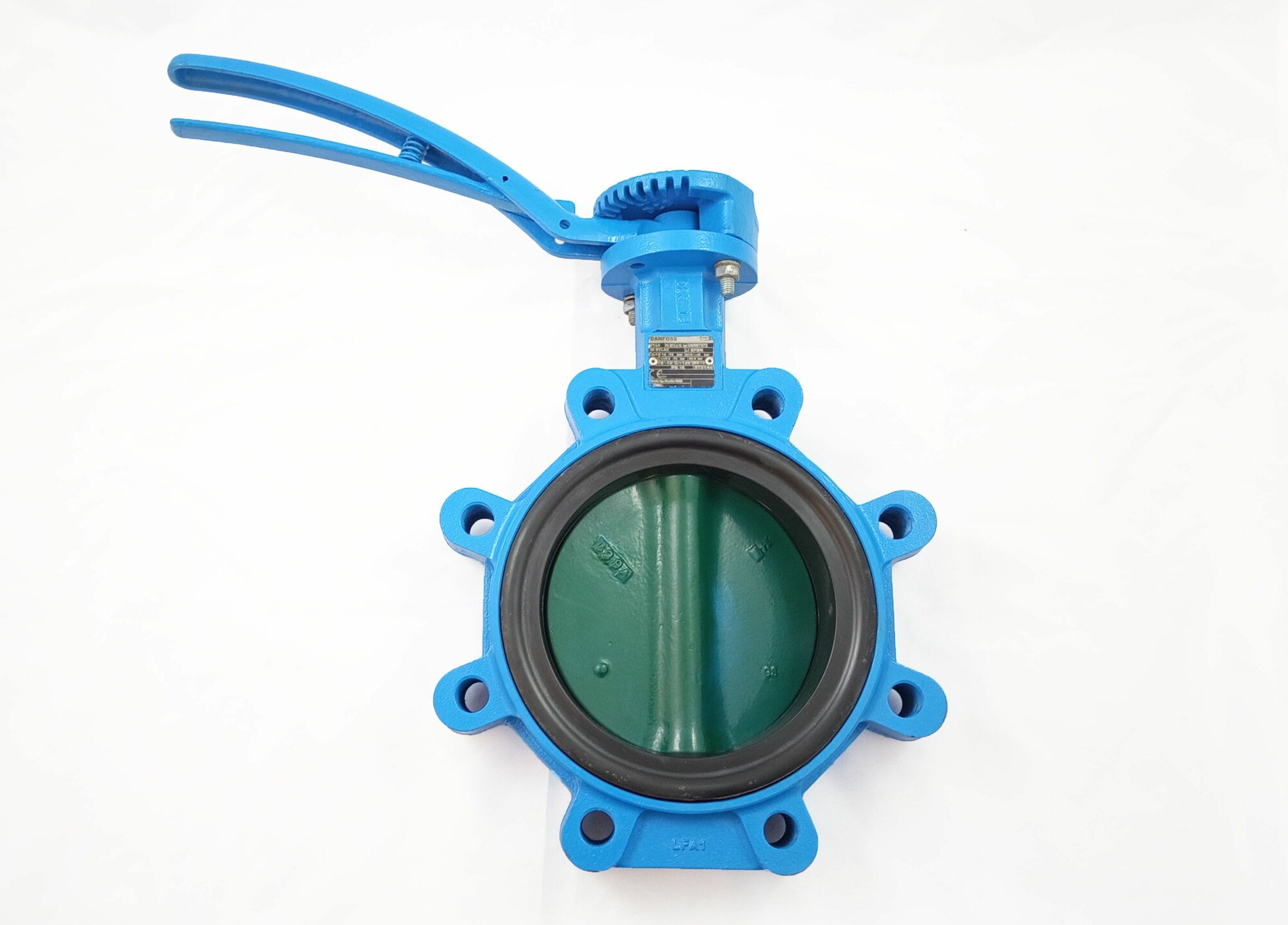 065B7372 Затвор дисковый VFY-LH, фланцевый, Ду 150 мм, kvs 1212 м3/ч, Py 16 бар, Тмакс 120 С, 2-ходовой