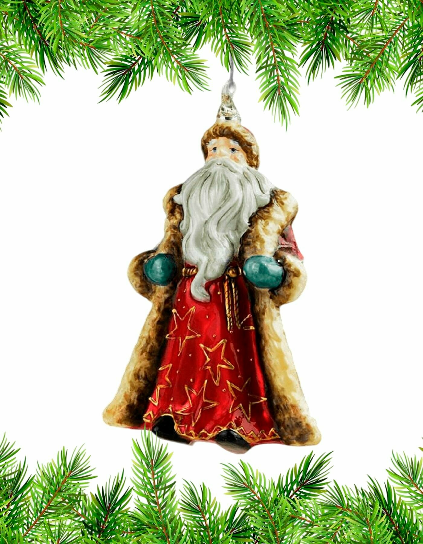 Игрушка на елку Дед Мороз Komozja Family