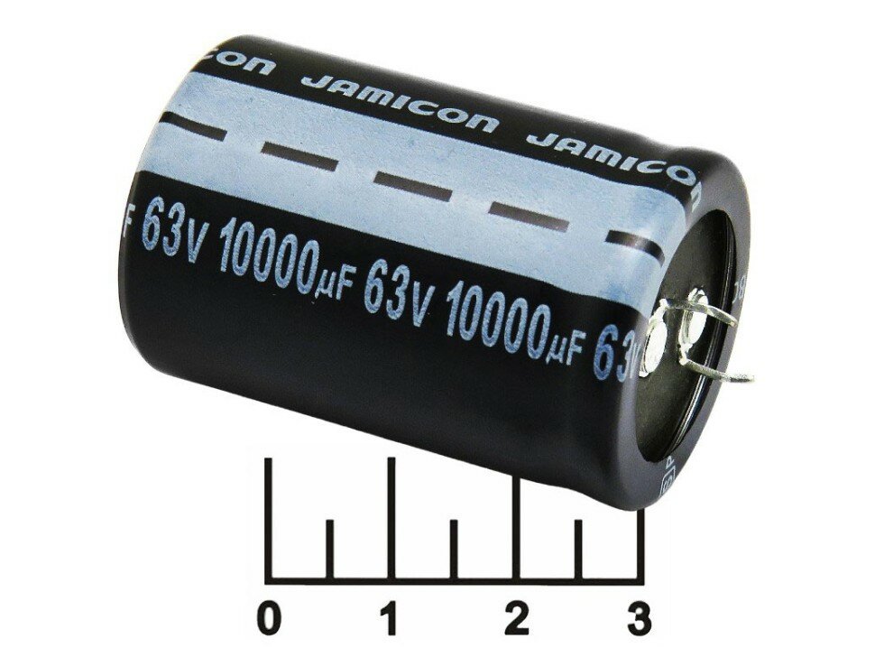 Конденсатор электролитический ECAP 10000 мкФ 63В 10000/63V 3045 85C (LS)