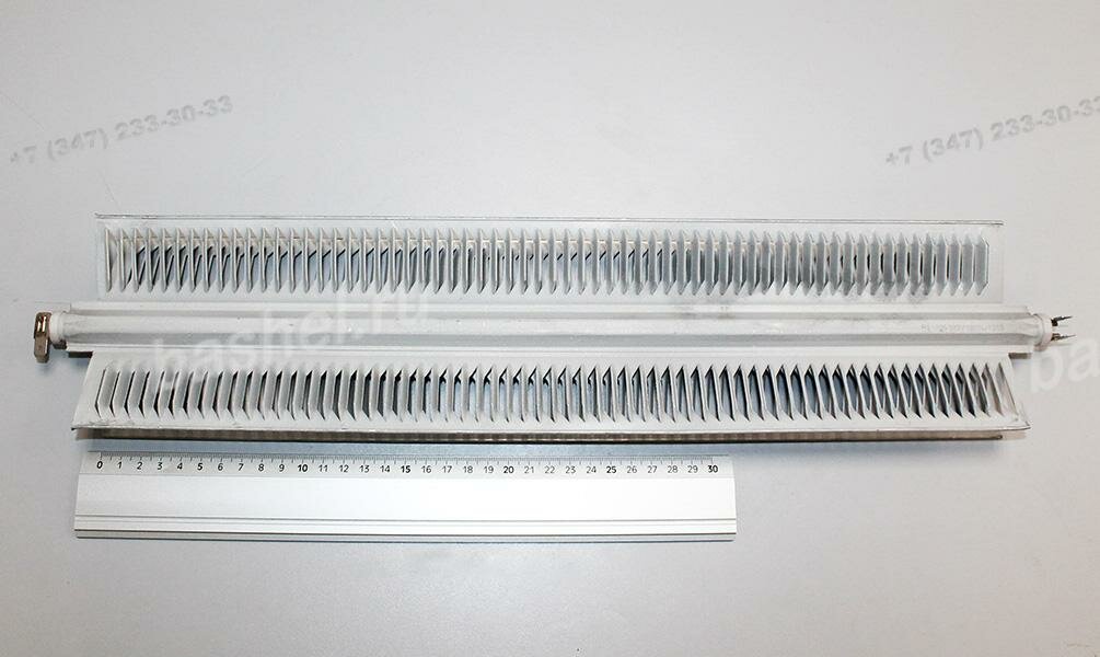 Тэнр возд. EL 2x750W LBH-480/453x38x110mm алюминиевый (для конвекторных обогревателей, Х-образный)