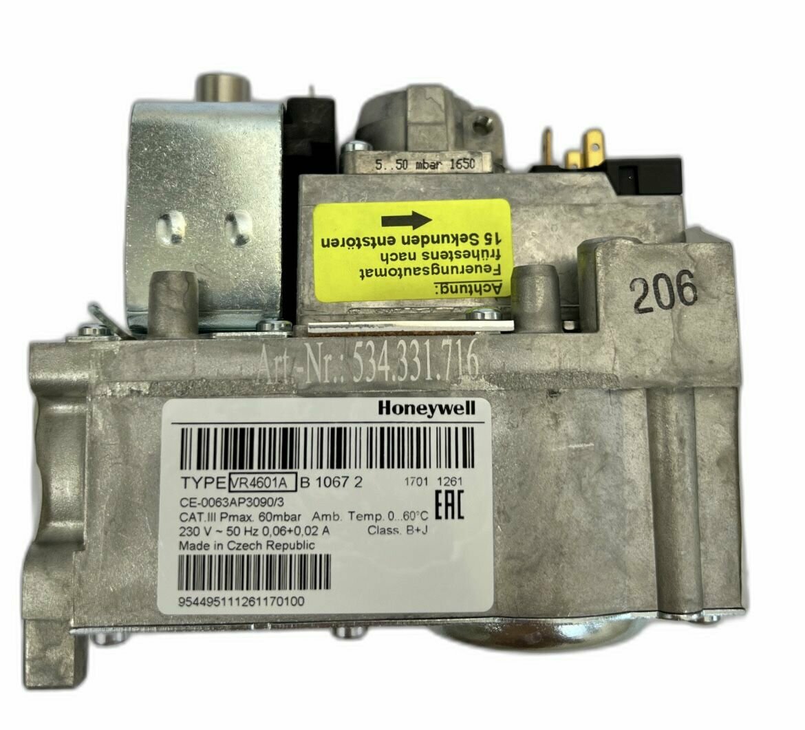 VR4601AB Honeywell/Resideo Клапан газовый / 7820911 VR4601AB1067U /