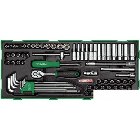 Универсальный набор инструментов Toptul GTB7202 (72 gпредмета)