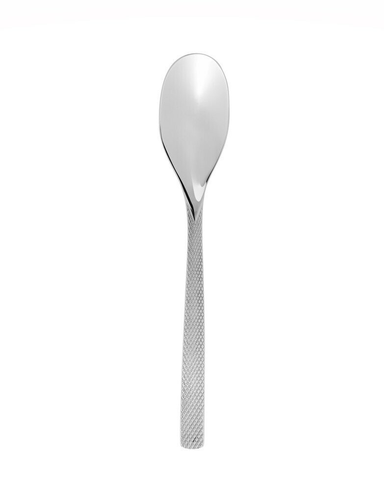 Ложка десертная Guy Degrenne Guest Star, с рифлением на ручке с двух сторон, 19.5 см