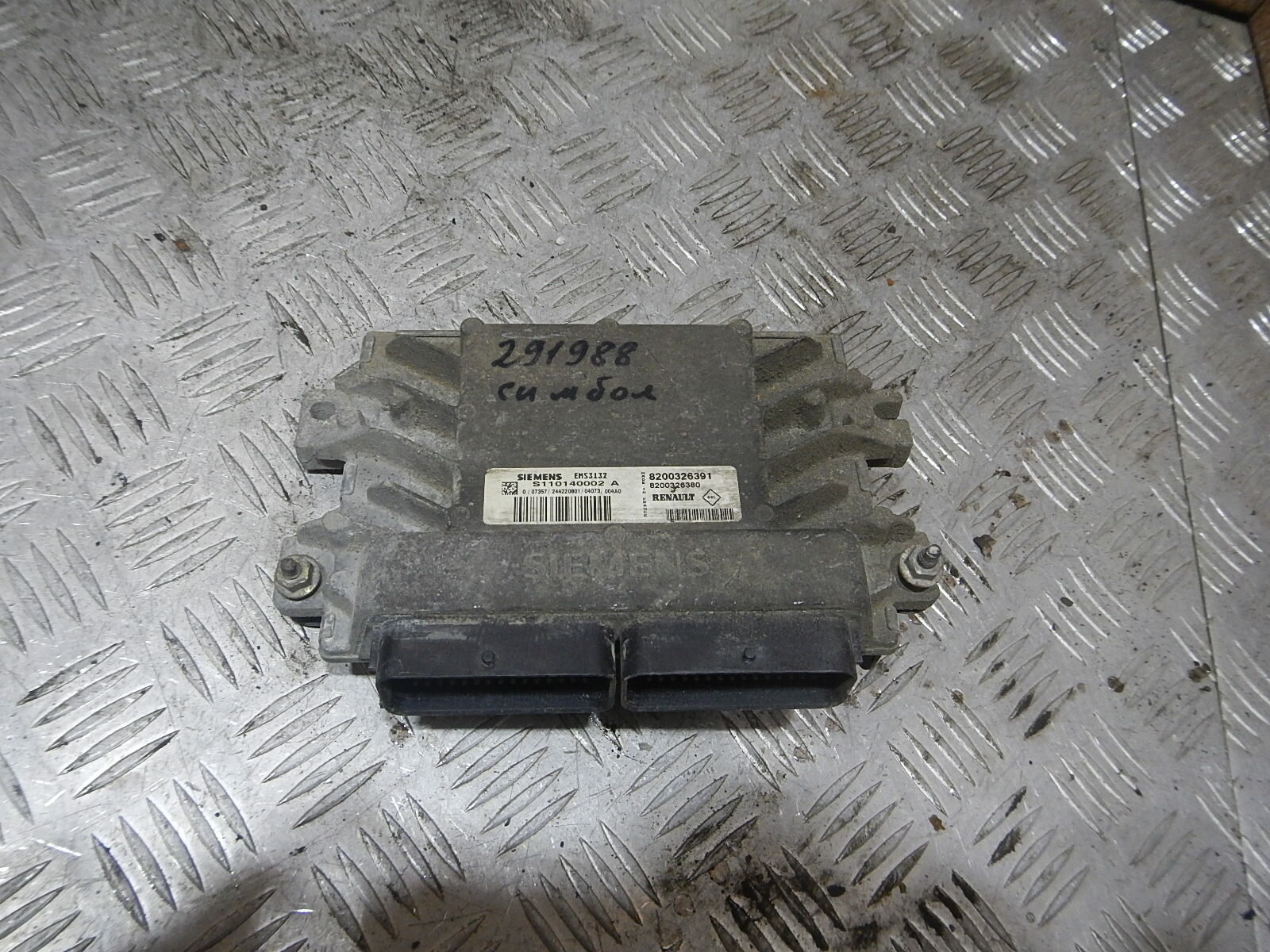 Б/У Блок управления двигателем, Renault (Рено)-CLIO/SYMBOL (98-08) RENAULT CLIO/SYMBOL (98-08) 1,4 k7ja700 Без видимых п...