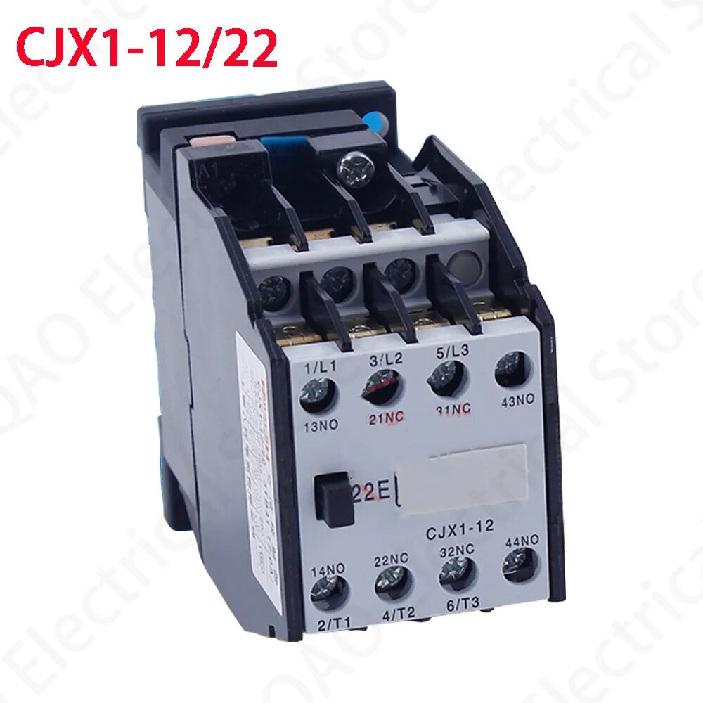 Контактор CJX1-12/22 12A AC220V