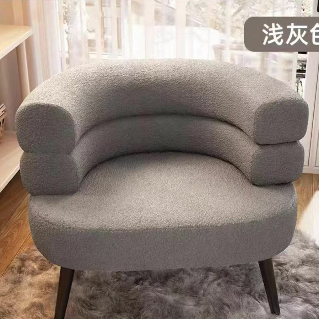 Кресло "Мягкое", ручная работа, с ящиком, обивка из текстиля, цвет серый