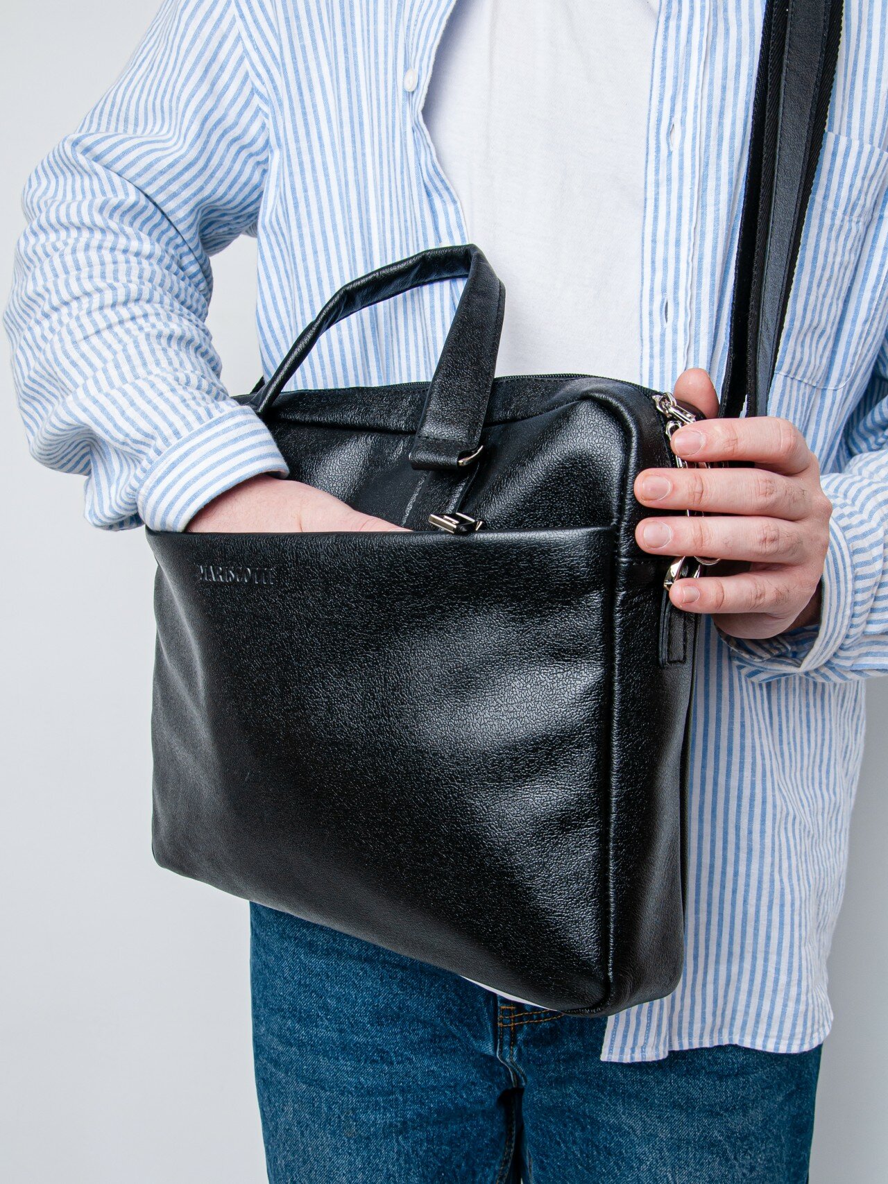 Сумка сумка классическая на двух ручках