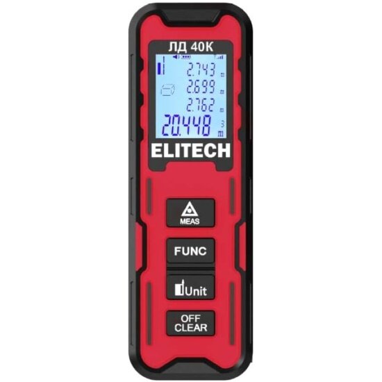 Дальномер Elitech ЛД 40К E0301.004.00 209205
