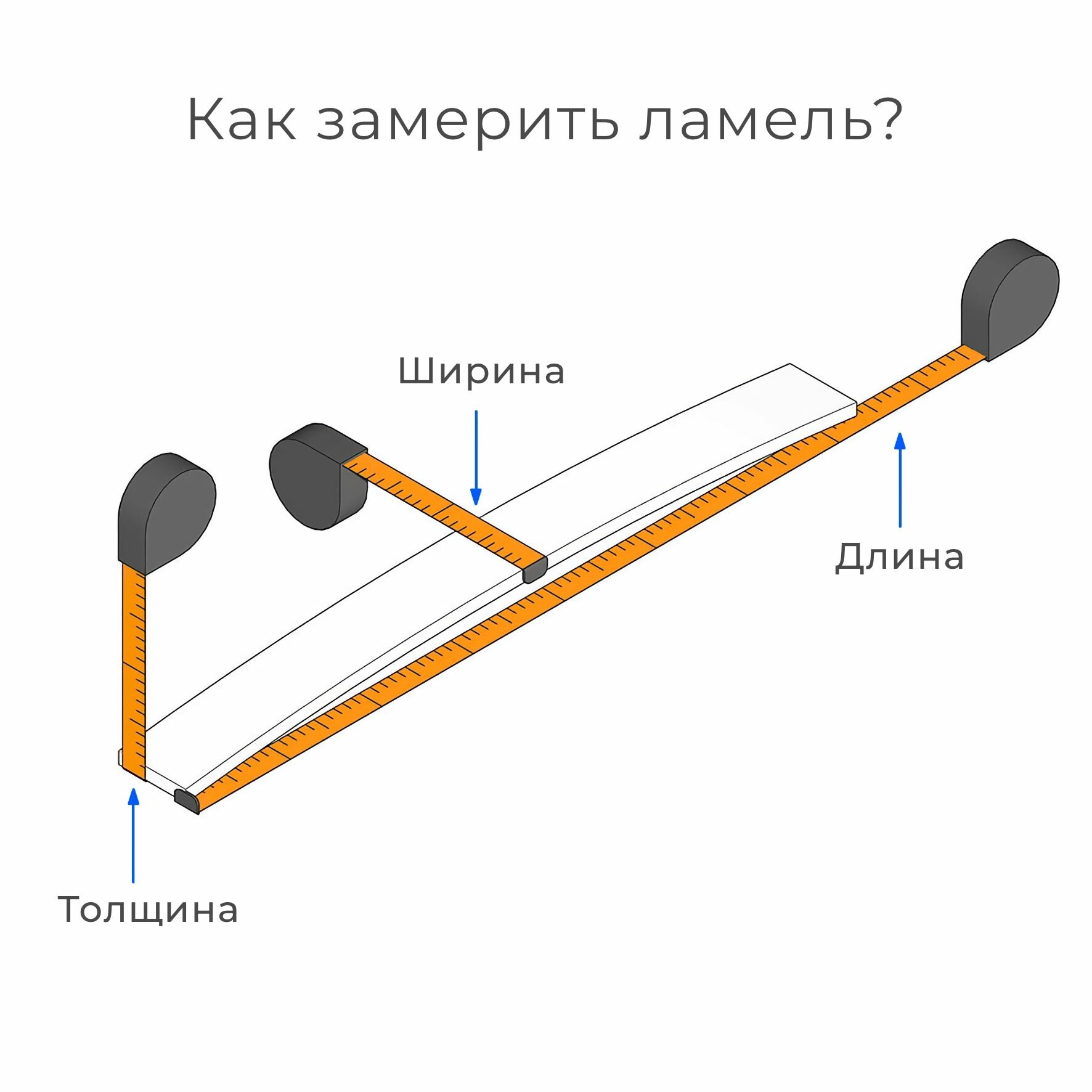 Комплект упругих ламелей 795 мм и латодержателей "Сканди+" для каркаса ...