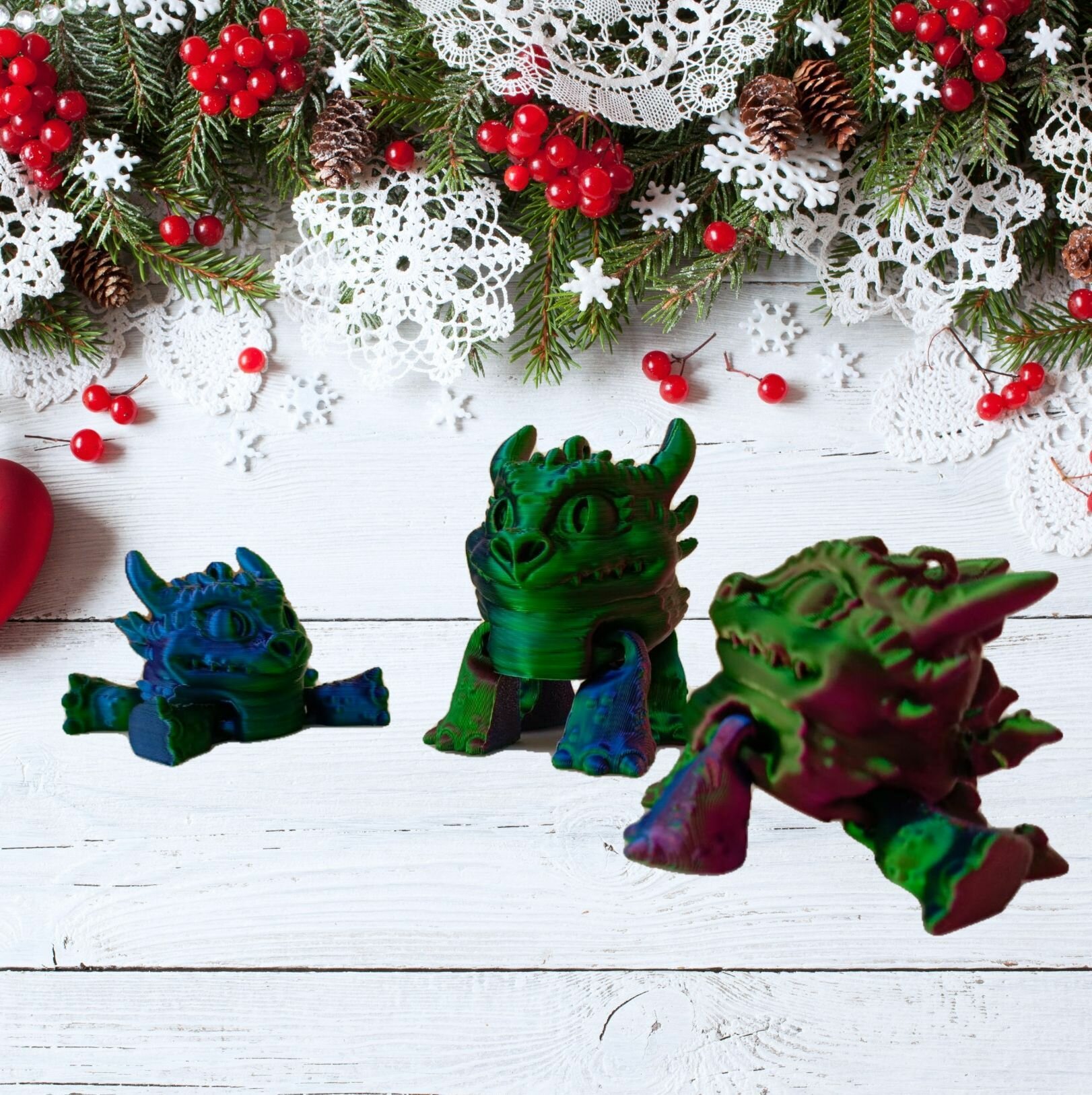 Дракон с ножками