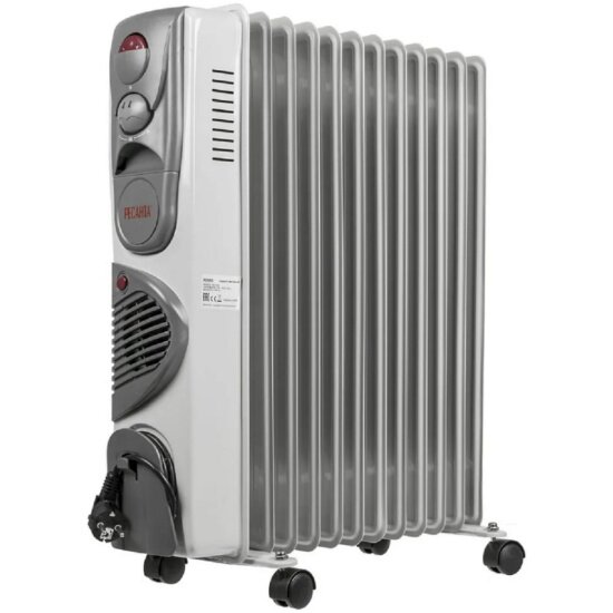 Масляный радиатор Ресанта ОМ-12НВ, 67/3/12