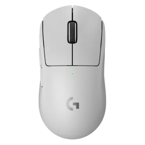 Мышь Logitech G Pro X Superlight 2, игровая, оптическая, беспроводная, USB, белый [910-006640]