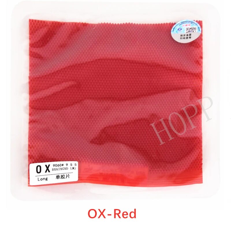 YINHE 955 OX Red Topsheet для настольного тенниса, красный