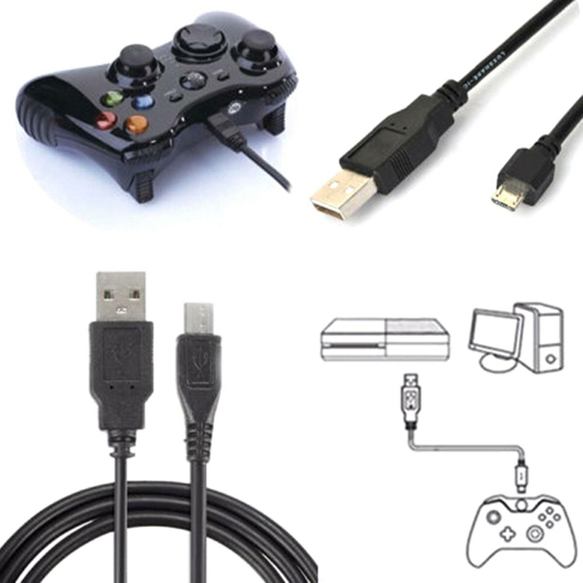 Черный кабель micro usb для зарядки и передачи данных для контроллера playstation 4 ps4