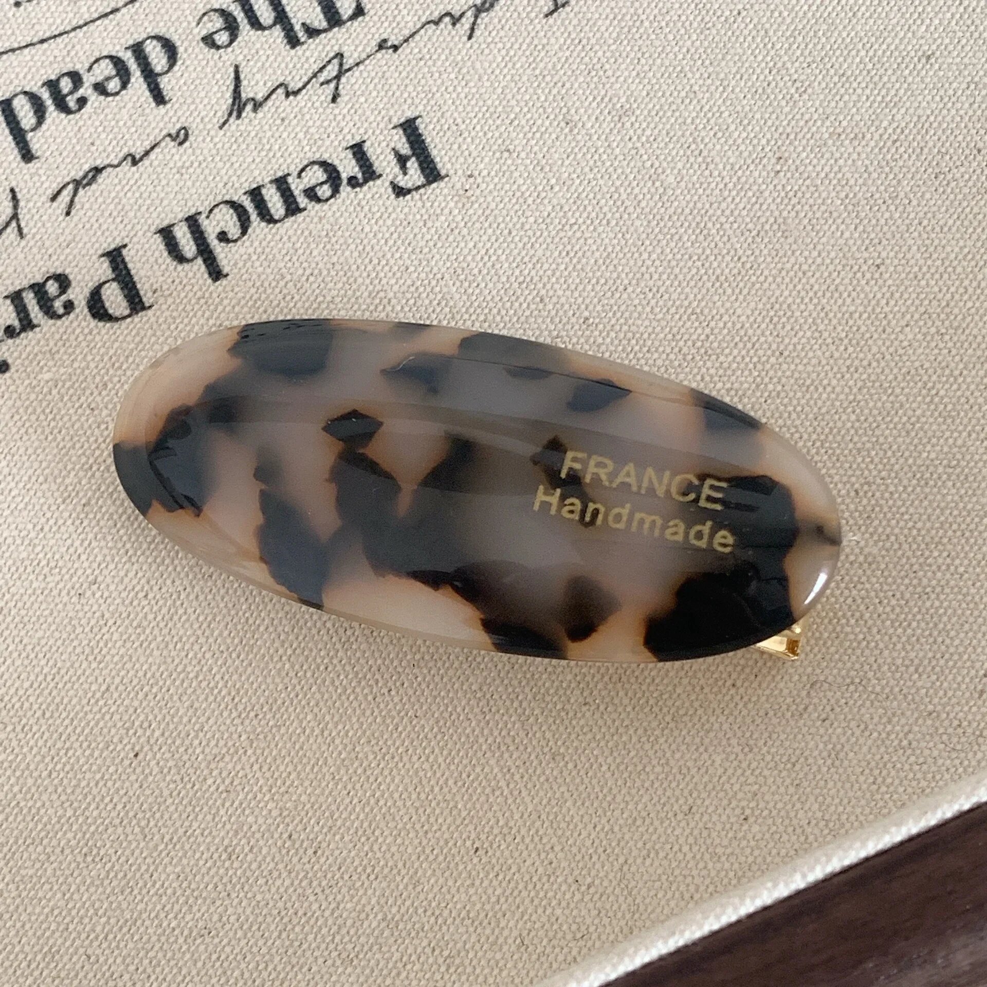 MOONBIFFY Золотые французские заколки для волос