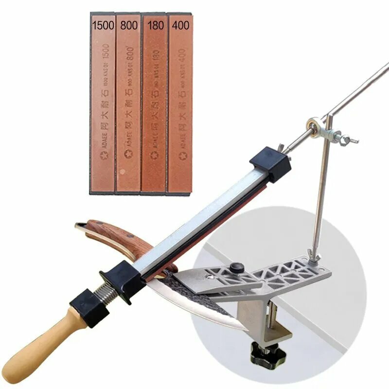 Станок для заточки ножей "Системы заточки и точильные камни", 15 см