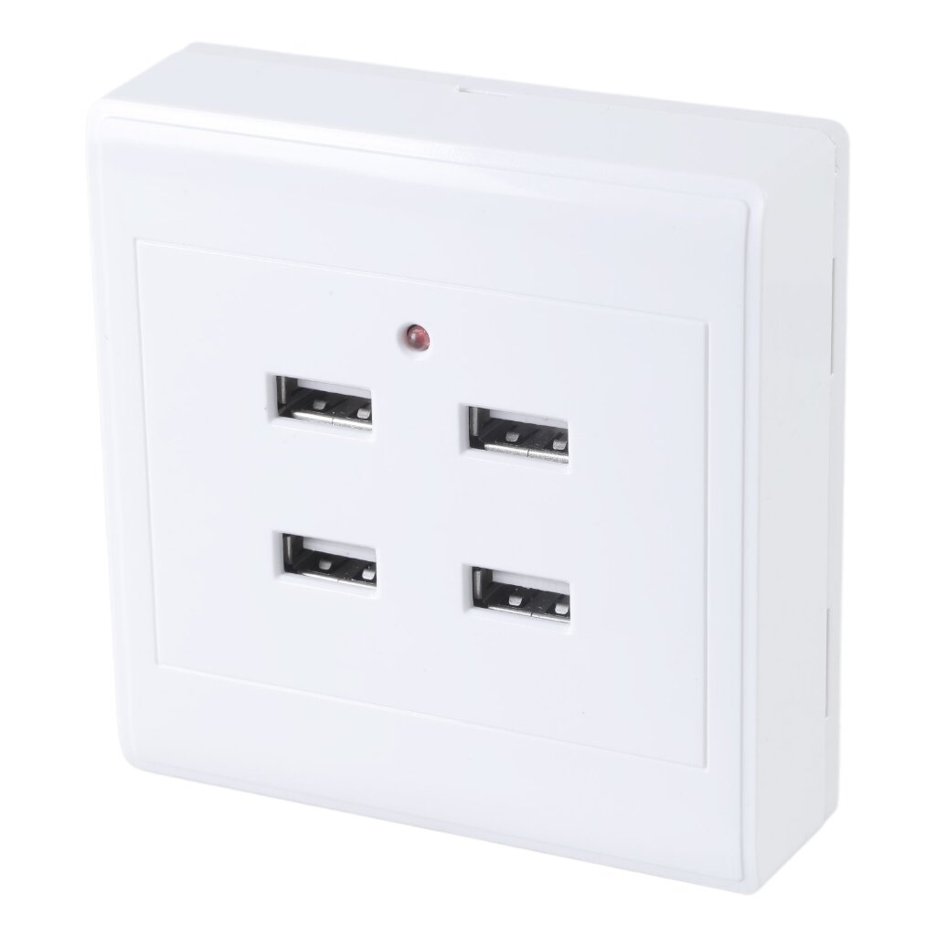 Розетка,86 типа открытая USB-розетка на 110-250V - 4 порта