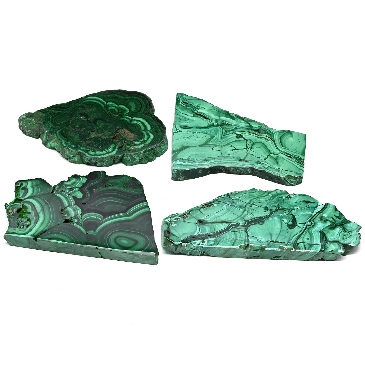 Минерал малахит 92*65*9мм, 160-179г .