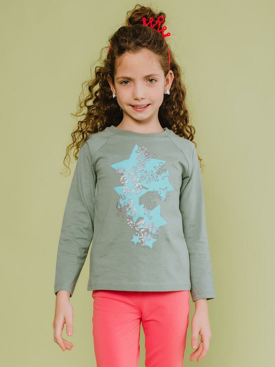 Футболка Футболка с принтом звезд