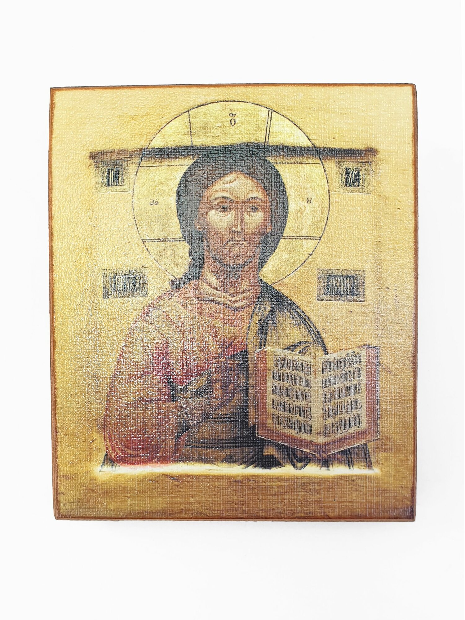 Икона "Господь Вседержитель", размер 15x17