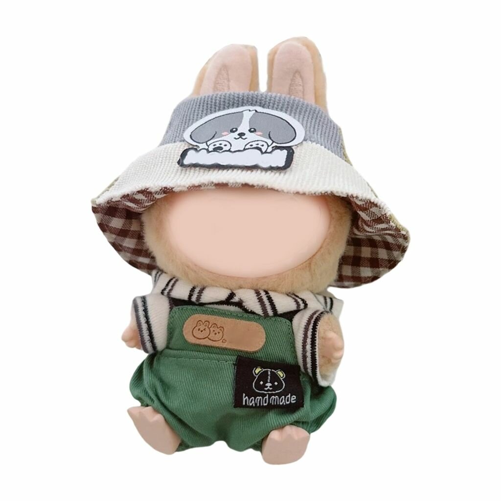 17-сантиметровая детская одежда labubu labubu без ребенка-комплект из трех предметов outdoor explorer