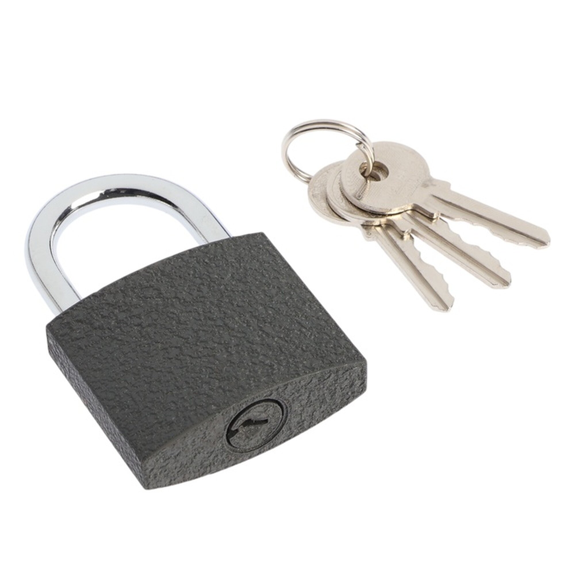 Замок навесной тундра OneKey001, 50 мм, с одной секретностью, 3 ключа