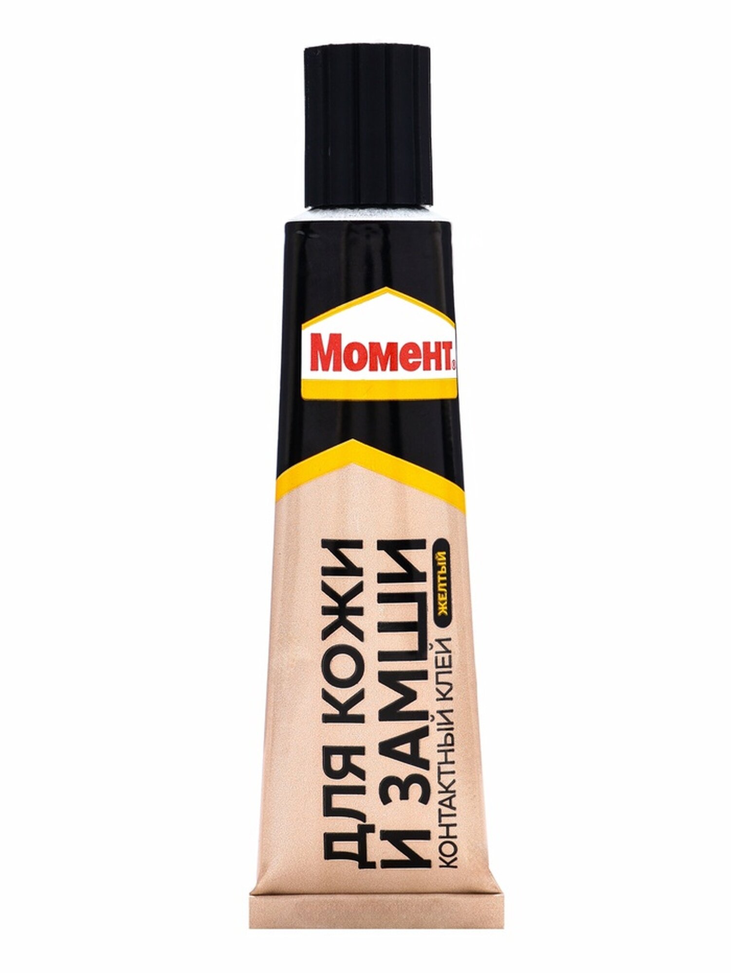 Клей Момент, для кожи и замши, 30мл, водостойкий, термостойкий, желтый