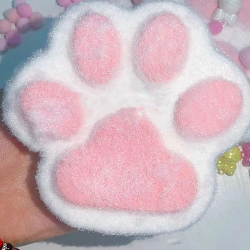 Taba Squishiest Cats Paws Squeeze Toy, Прекрасная сенсорная игрушка, Меховые шарики для снятия стресса, Подарки, Непоседливые игрушки в подарок