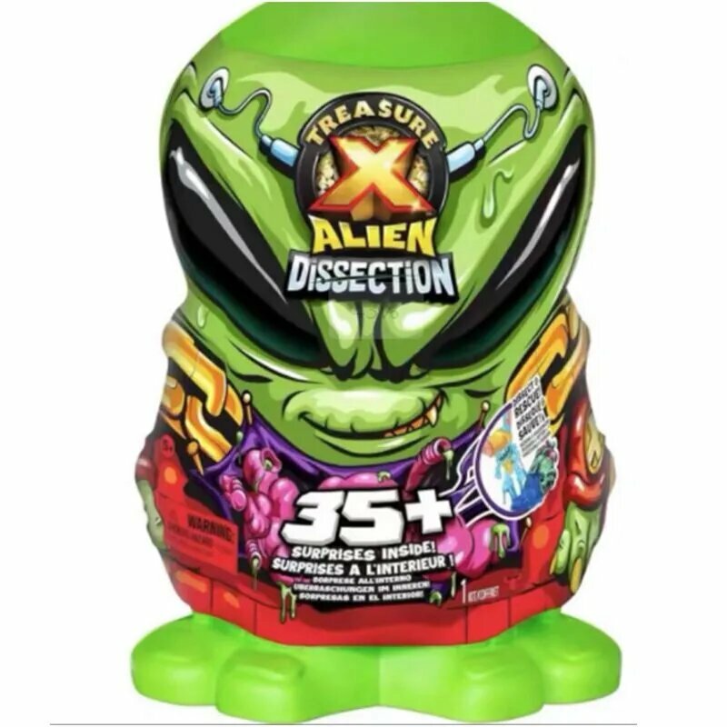 Игрушка "Moose Treasure X Alien Dissection", в подарок на День рождения, поиск сокровищ, инопланетяне