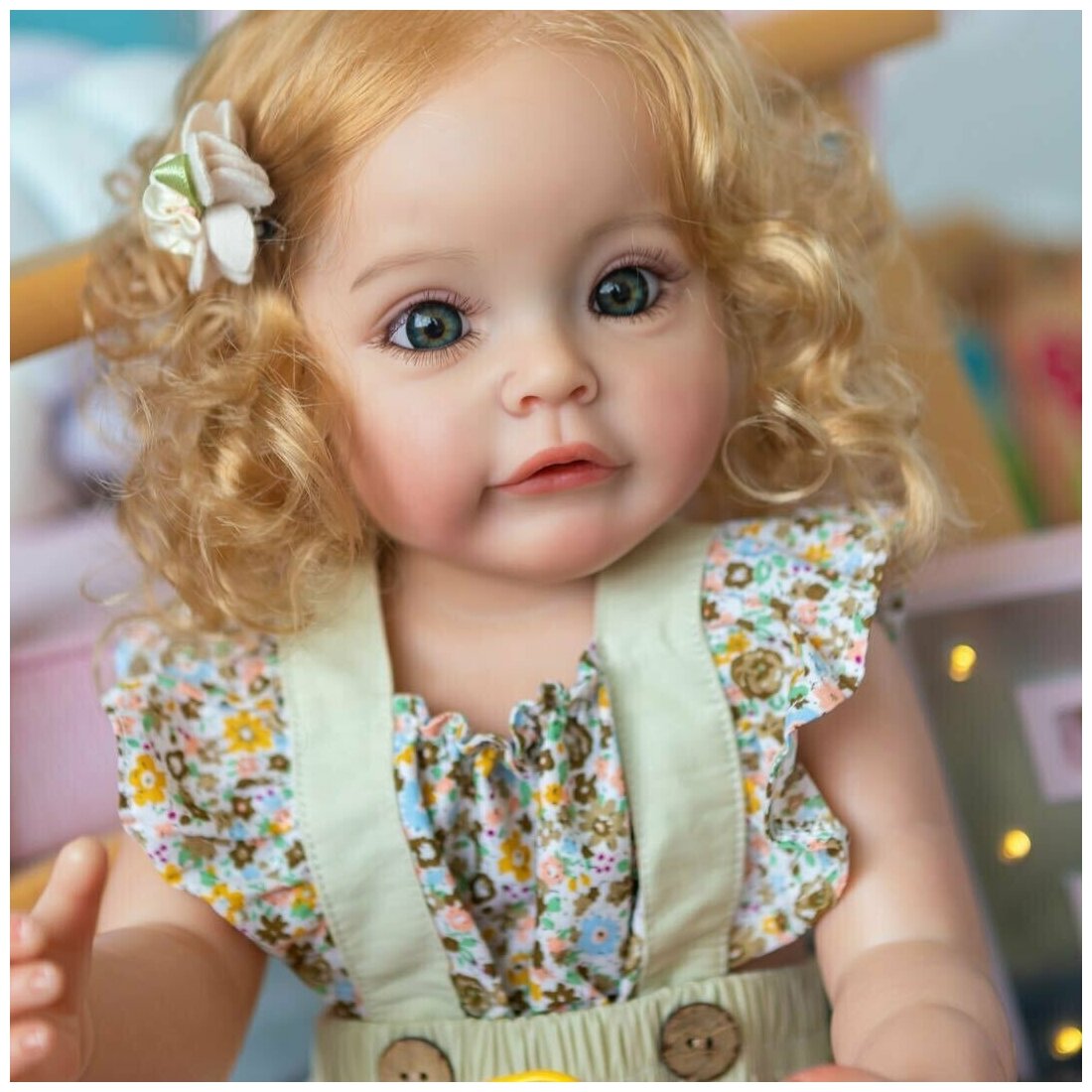 Кукла реборн 55cm силиконовая кукла Reborn для всего тела, водонепроницаемая детская игрушка