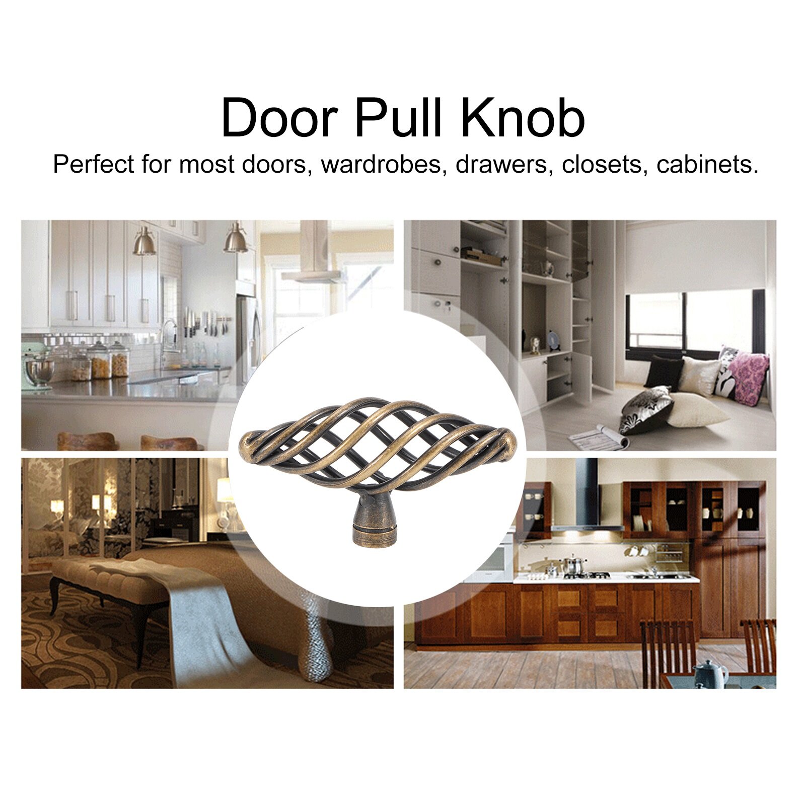 4 шт, дверные ручки, антикварные ручки из цинкового сплава, ручки для шкафа, ящика, фурнитура для шкафа, аксессуар