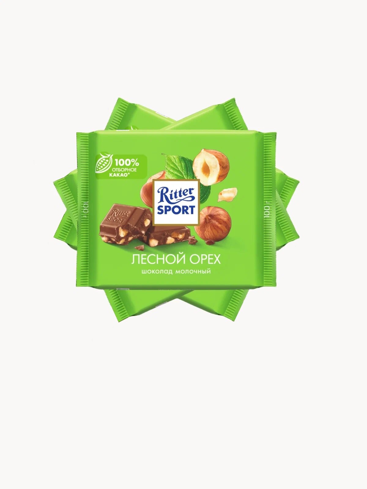 RS Шоколад мол Лесной орех 3*100г