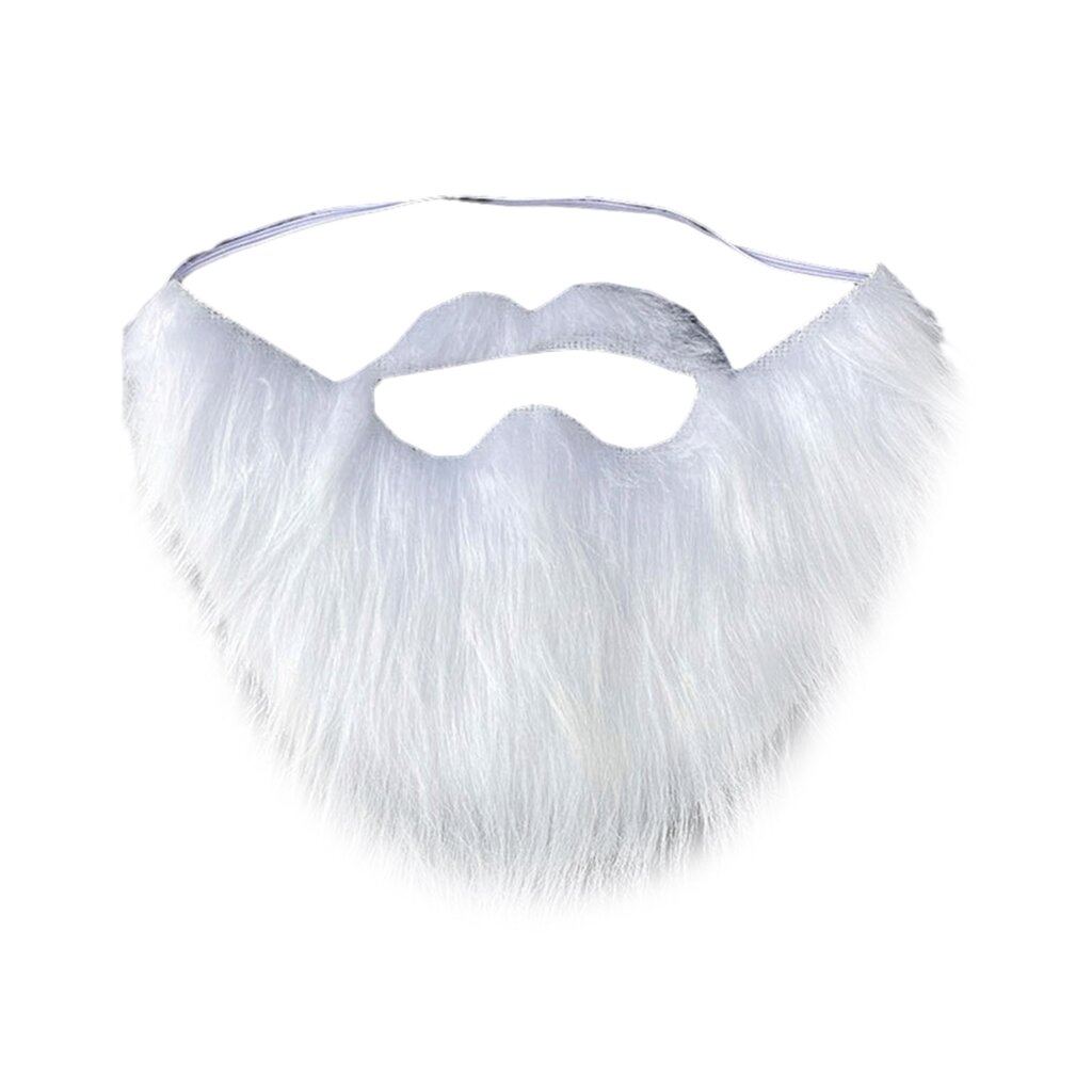 Реквизит Для Выпускного Вечера С Бородой На Хэллоуин-Белый