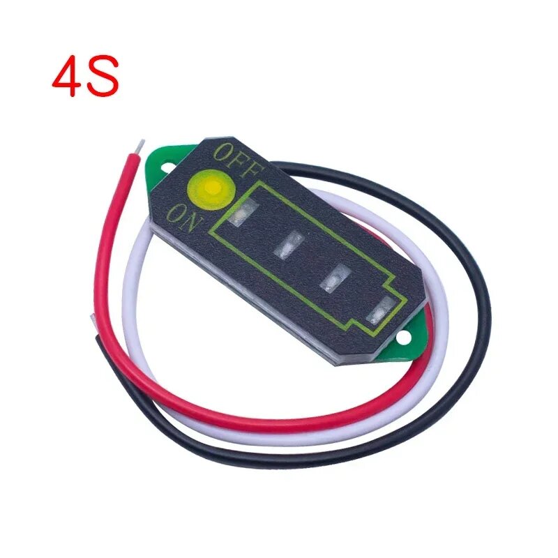 Литиевые аккумуляторы 1S-16S с дисплеем заряда