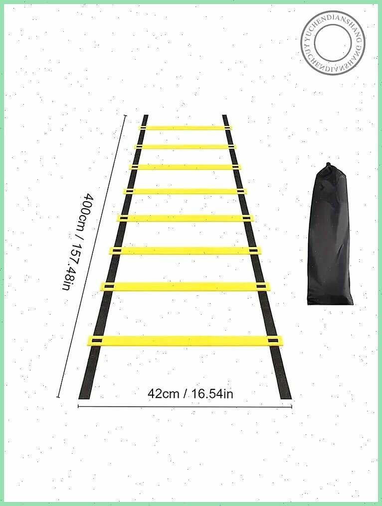 Гибкая лестница футбольная физическая тренировка веревочная лестница
