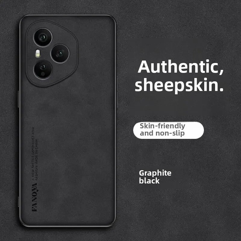 Кожаный Чехол Honor 400 Pro (Global) black