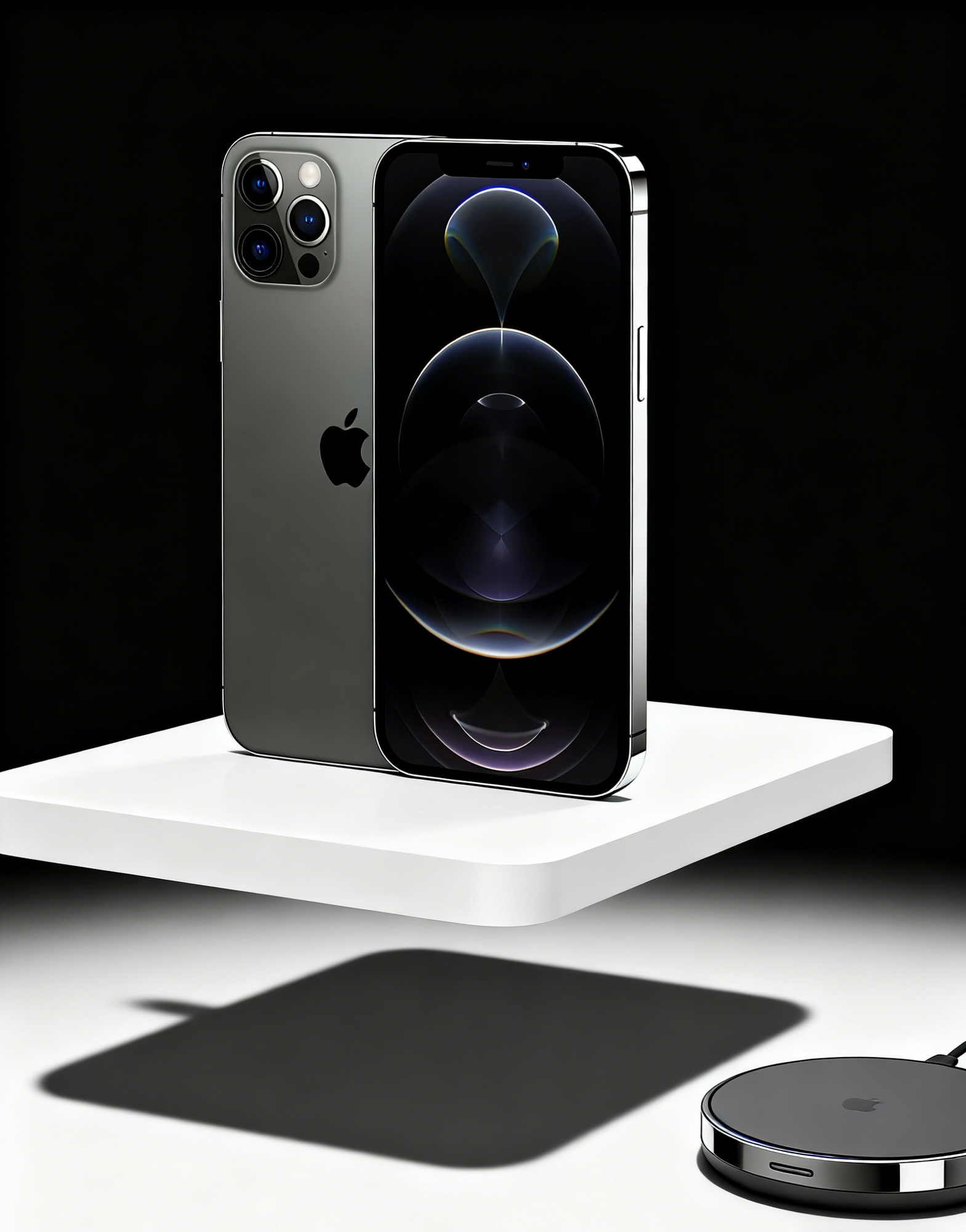 Смартфон Apple iPhone 12 Pro, 128GB, OLED, 6.1", NFC, камера 12MP，Графит