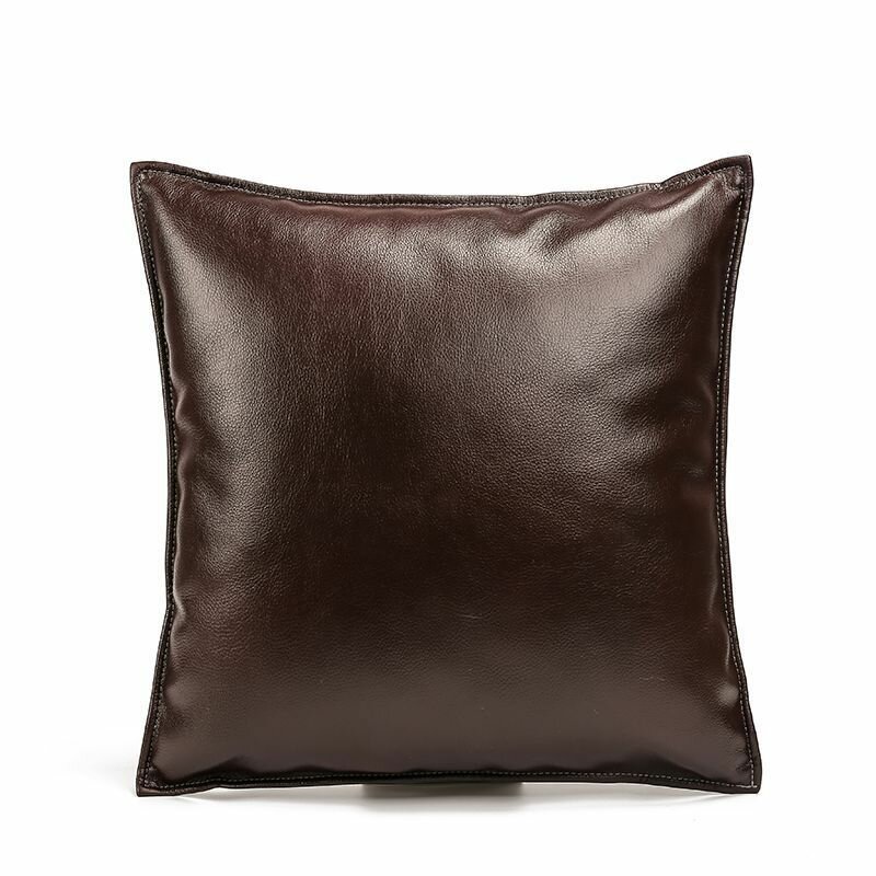 Нано дышащая кожа, многоцветная текстура личи, подушка из PU, скандинавский простой стиль, легкая роскошь для дивана, оптовая продажа