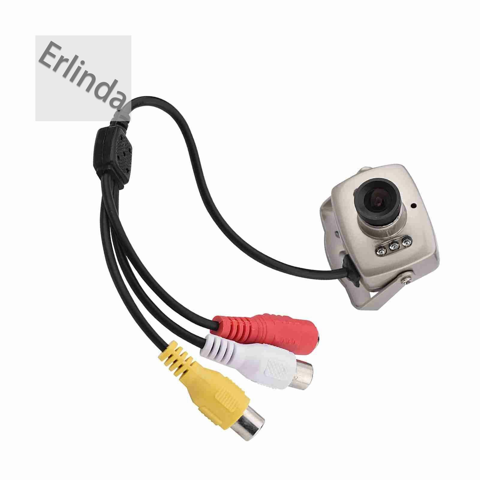 Мини камера видеонаблюдения CMOS с проводом 6LED для охраны CCTV с ночным видением цифровая видеокамера NTSC 3.6mm OV7030 700 TV Line 768X492 пикселя 15.625KHz 60Hz 1/50-1/15000sec >72dB 3.0 Lux/F1.2