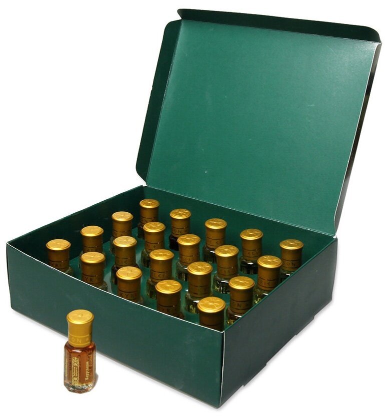 Набор "Ароматы Византии", церковные благовонные масла высокой концентрации "Смирна", 20шт. по 6мл.