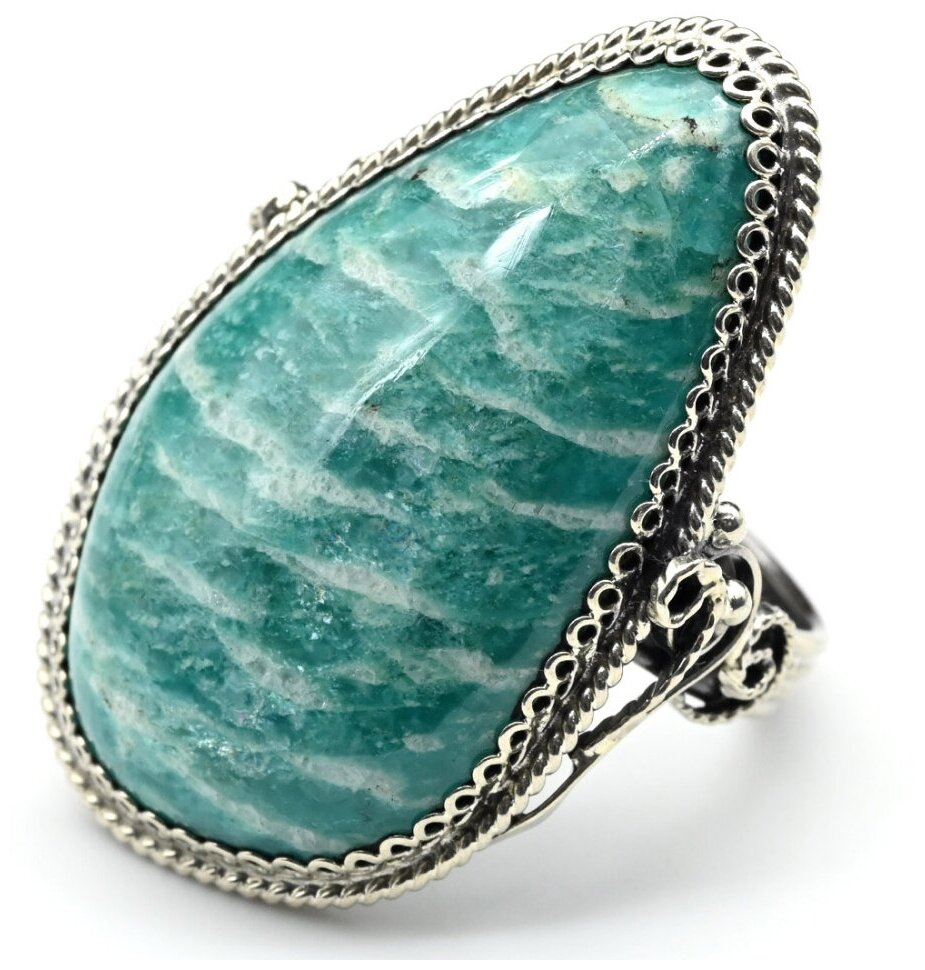 Кольцо, амазонит