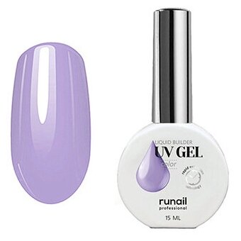 RuNail, Цветной жидкий Уф-гель, 15 мл №5390