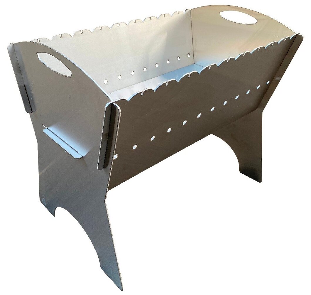 Мангал из нержавеющей стали толщиной 3мм