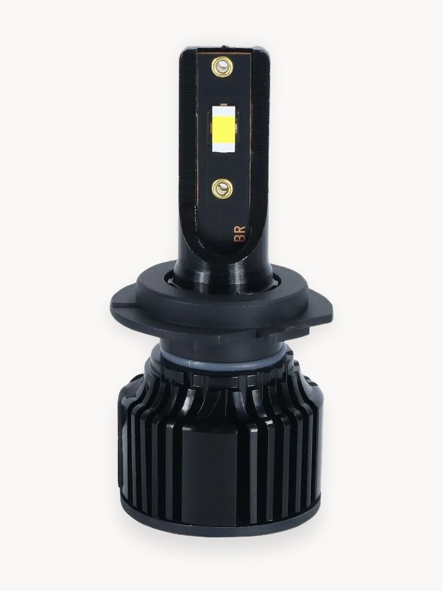 Светодиодные автомобильные LED-лампы ZMB H7, 70Вт, холодный белый свет, 2 шт