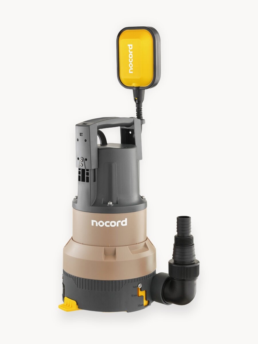 Дренажный насос Nocord, 850 Вт, 3-в-1, NDP-850.11.20. DU