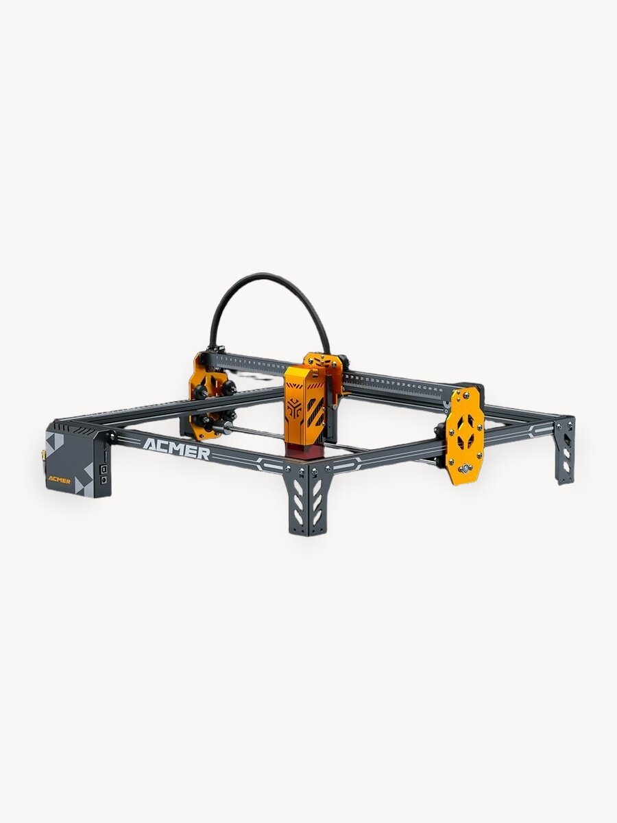 Лазерный гравер ACMER P1 S PRO, мощность лазера 6 Вт, точность 0,01мм, 10000мм/мин, 380×370мм, Устройство против крена
