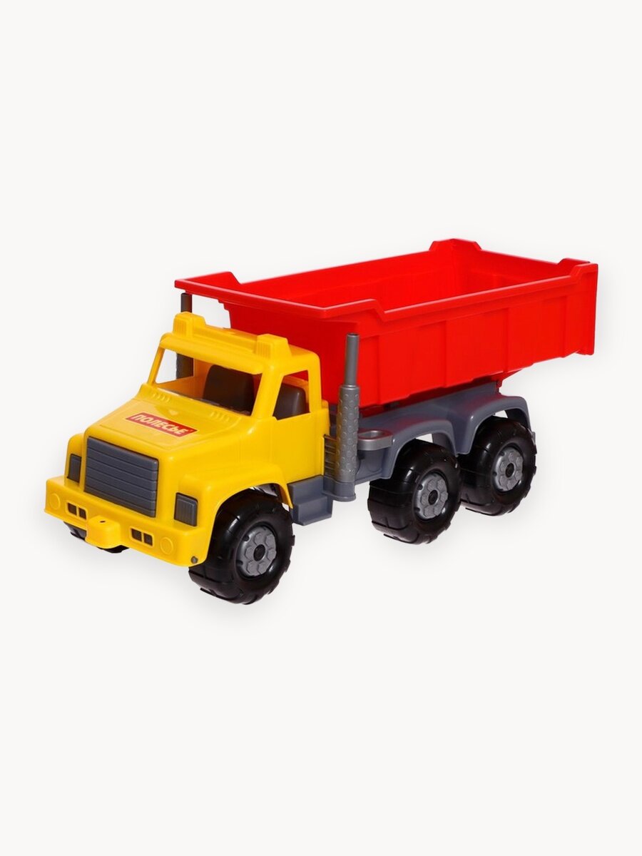 Автомобиль-самосвал Полесье "Супергигант", инерционный, пластик, 80 см