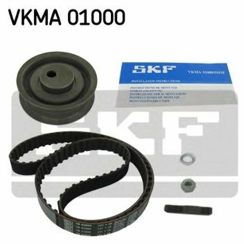 Комплект ремня грм (ремень ролик) SKF VKMA 01000 для Audi 100 (1968-1991), Audi 80 (1972-1996), Audi Coupe (1980-1996)